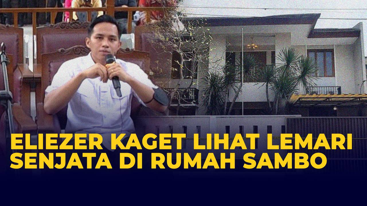 Pengakuan Richard Eliezer Kaget Lihat Lemari Senjata di Rumah Ferdy ...