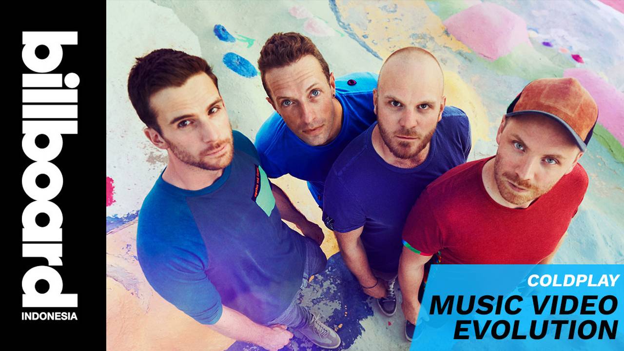 Music Video Evolution: Coldplay | Billboard Indonesia | Vidio