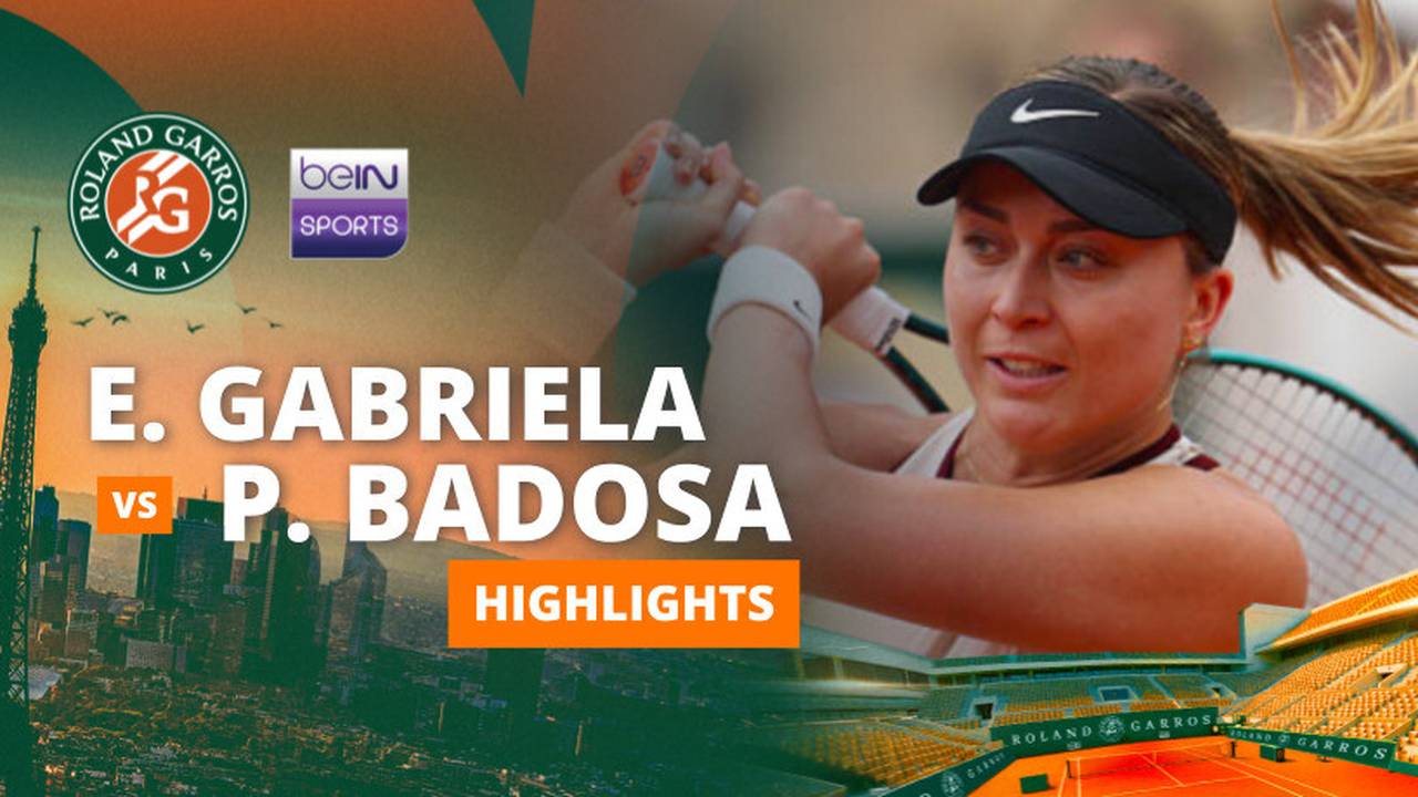 Elena-Gabriela Ruse vs Paula Badosa - Highlights | Roland Garros 2025 ...