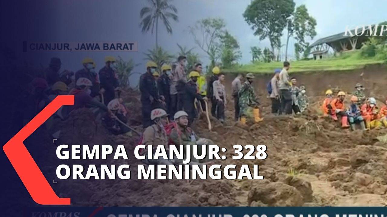 Update Korban Gempa Cianjur 30 November: 328 Orang Meninggal - Kompas TV | Vidio