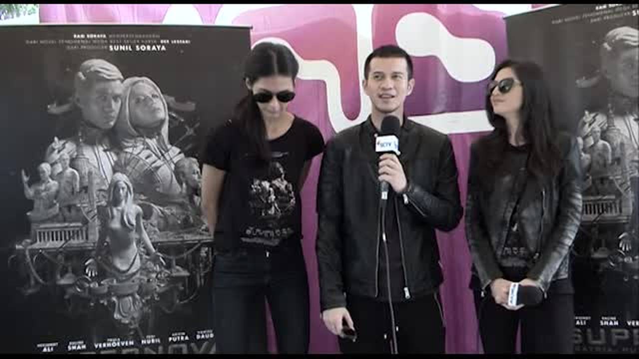 Interview dengan cast film "Supernova" Full Movie