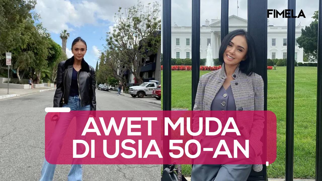 Yuni Shara Makin Awet Muda dan Fashionable di Usia 50an | Vidio