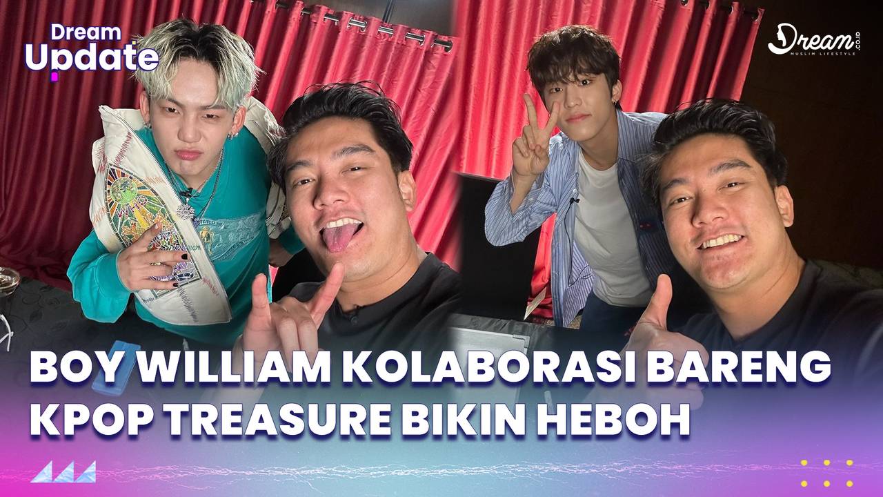 Boy William Kolaborasi Konten Youtube Bareng Kpop TREASURE Bikin Heboh ...