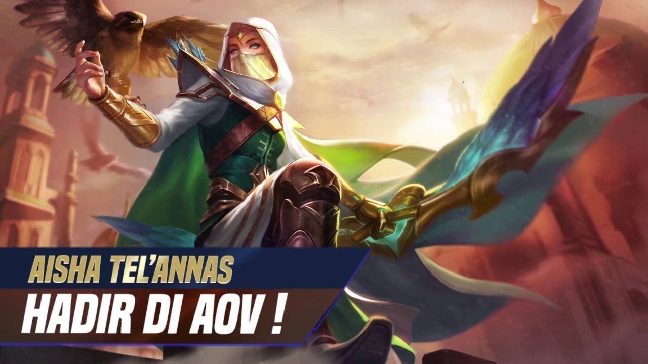 Aisha Tel'Annas - Skin Spotlight Garena AOV (Arena Of Valor) | Vidio