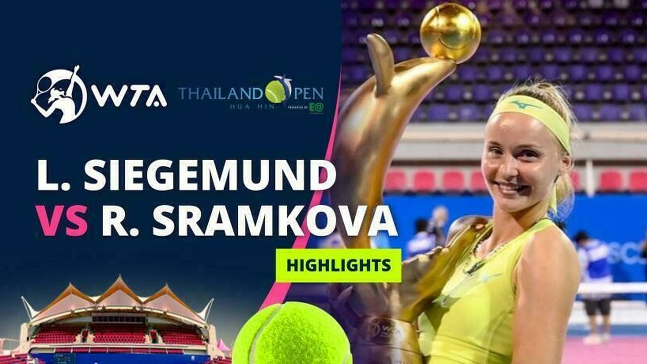 Final: Laura Siegemund vs Rebecca Sramkova - Highlights | WTA Thailand ...