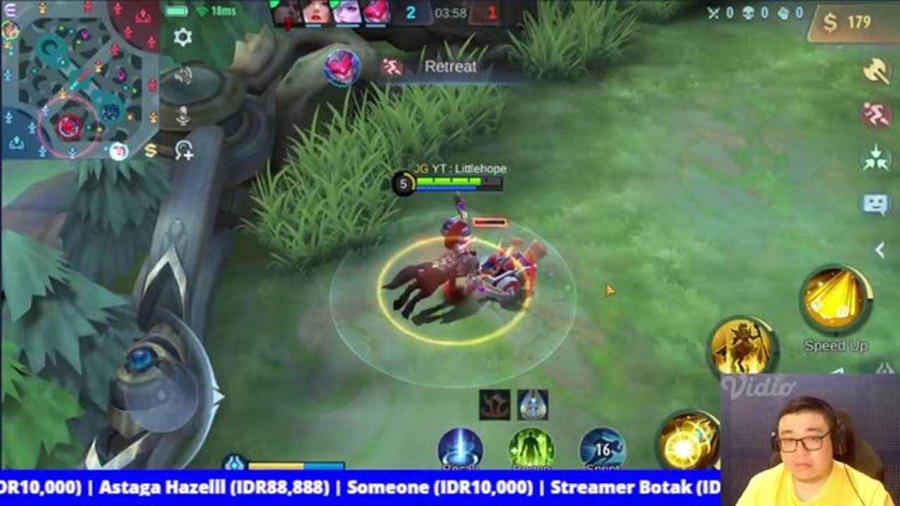 LIVE : MOBILE LEGEND. PUSH RANK BIAR KAYA ORANG ORANG | Vidio