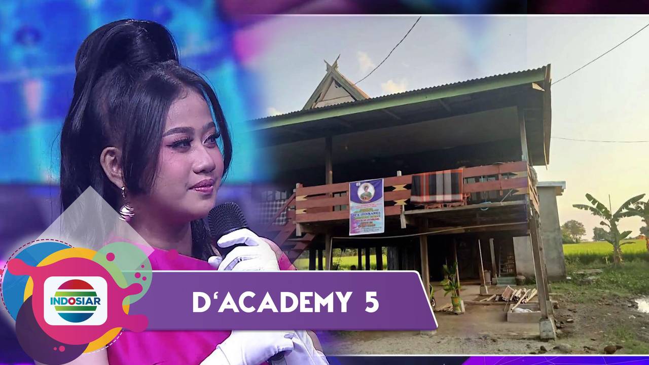 Rapih & Adem!! Ica (Pinrang) Tinggal Di Rumah Panggung Bersama Adik.. Berdua?!?! | D'Academy 5 ...