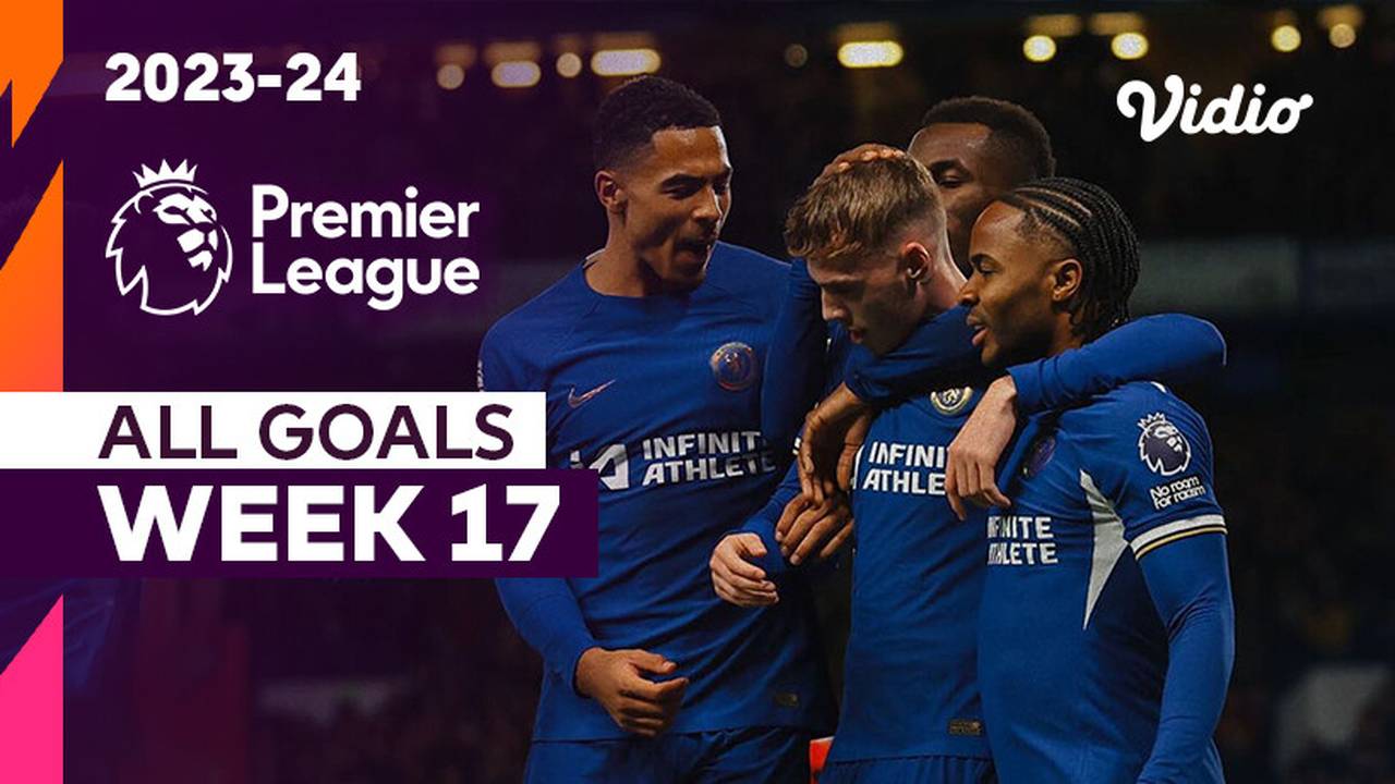 Kompilasi Gol Matchweek 17 Premier League 2023 24 Vidio