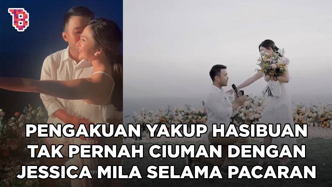 Malu malu, Yakup Hasibuan ngaku tak pernah ciuman sama Jessica Mila ...