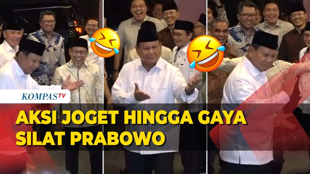Momen Prabowo Joget Hingga Gaya Silat di Depan Cak Imin Saat Disinggung Soal Cawapres - Kompas ...