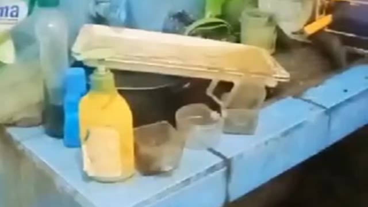 10 Potret makeover dapur kolong tangga, awalnya penuh sampah mirip ...