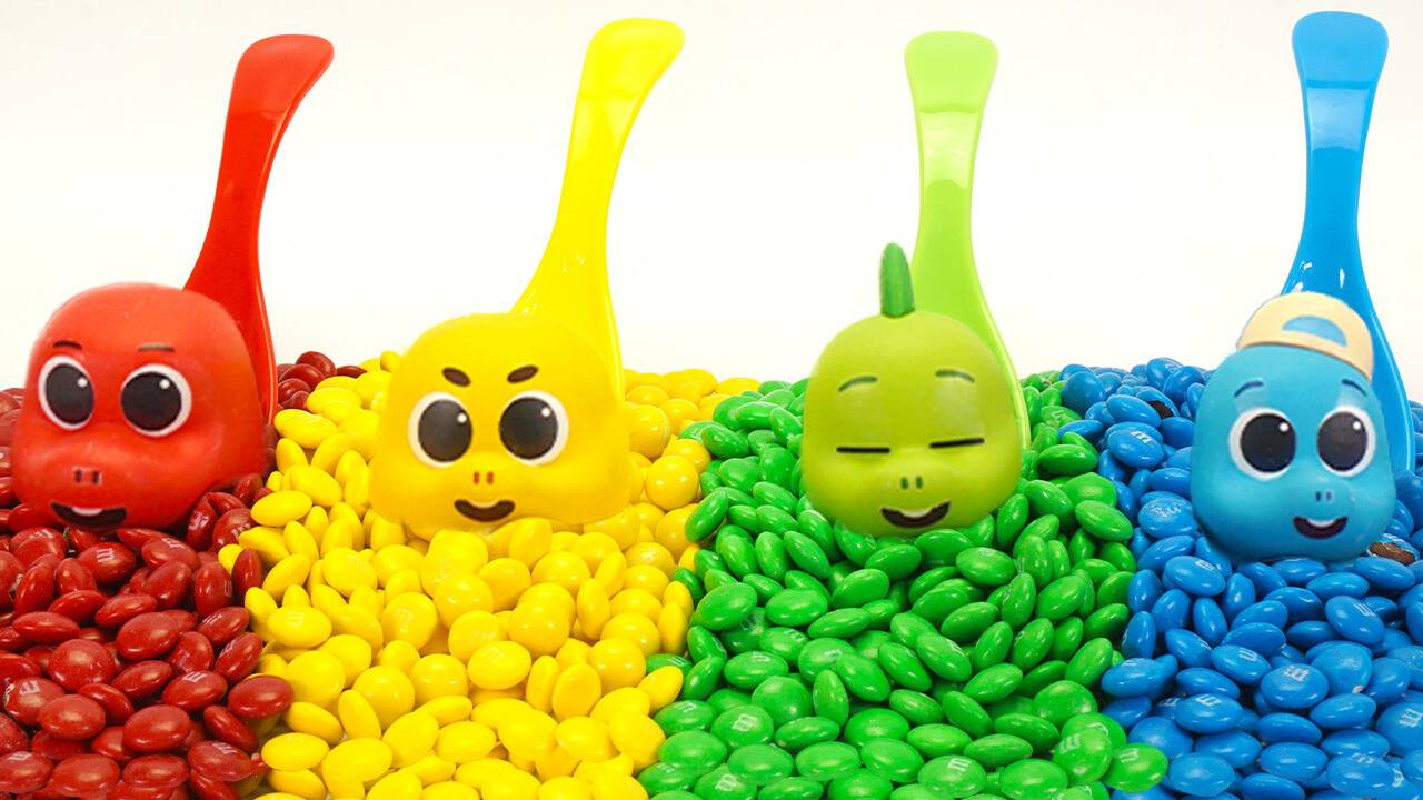 Cocobi - Bermain Warna dengan Mainan Cocobi - Cokelat Warna Pelangi ...