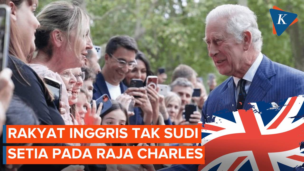 Rakyat Inggris Tak Sudi Setia kepada Raja Charles - Kompascom | Vidio