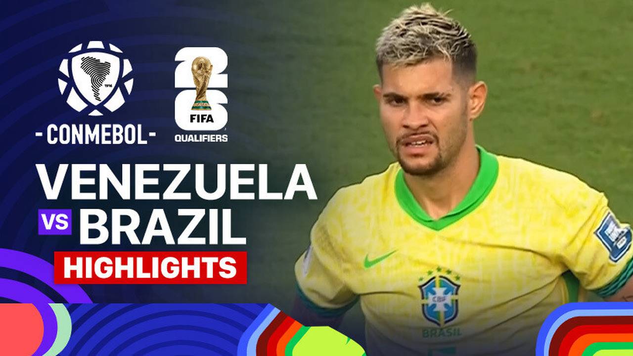 Venezuela vs Brazil - Highlights | FIFA World Cup 2026 CONMEBOL ...