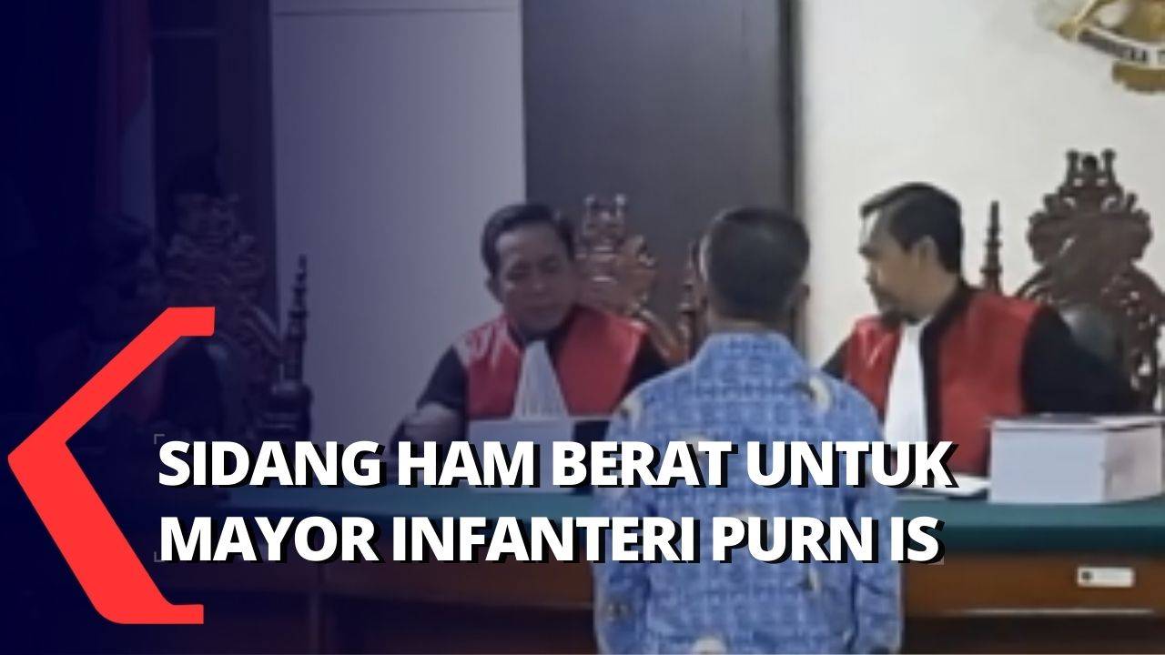Sidang Perdana Kasus HAM Paniai Papua oleh Mayor Infanteri Purn IS di ...
