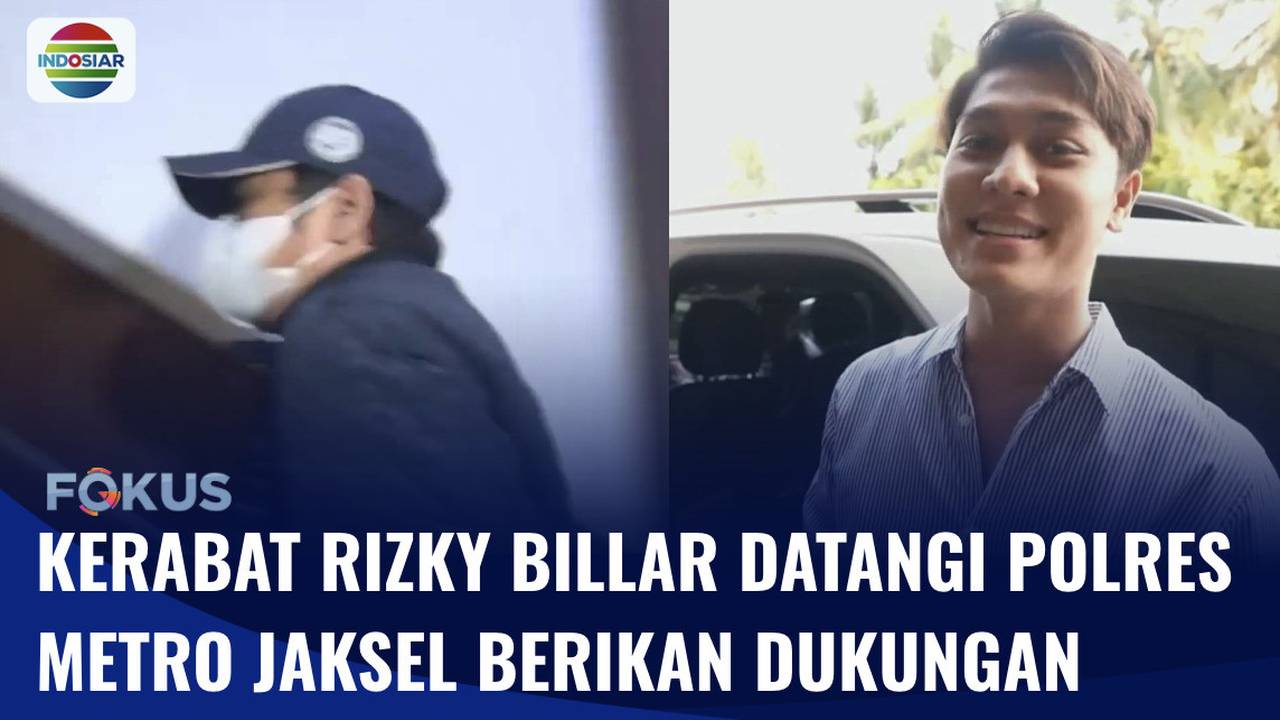 Rizky Billar Ditetapkan Tersangka, Kerabat Datangi Polres Metro Jaksel ...