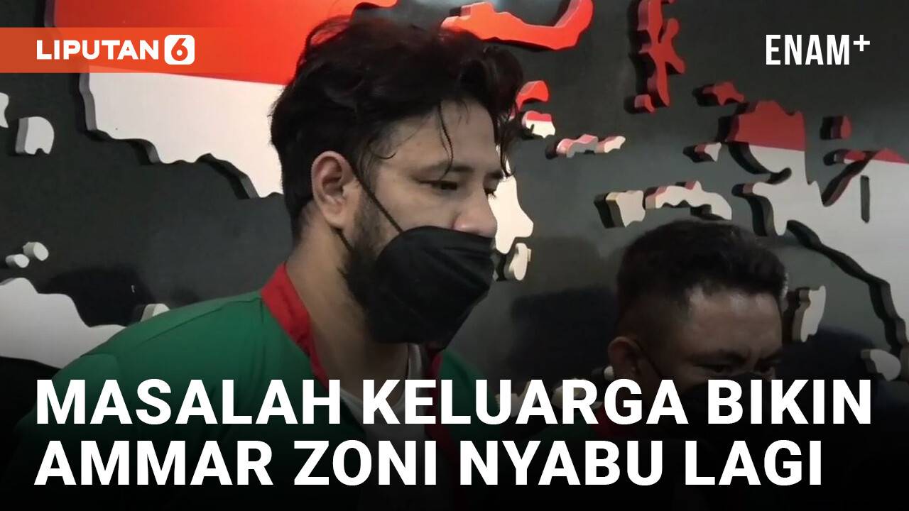 Kembali Terjerat Narkoba, Ammar Zoni Klaim Depresi karena Masalah Keluarga - liputan6.com | Vidio