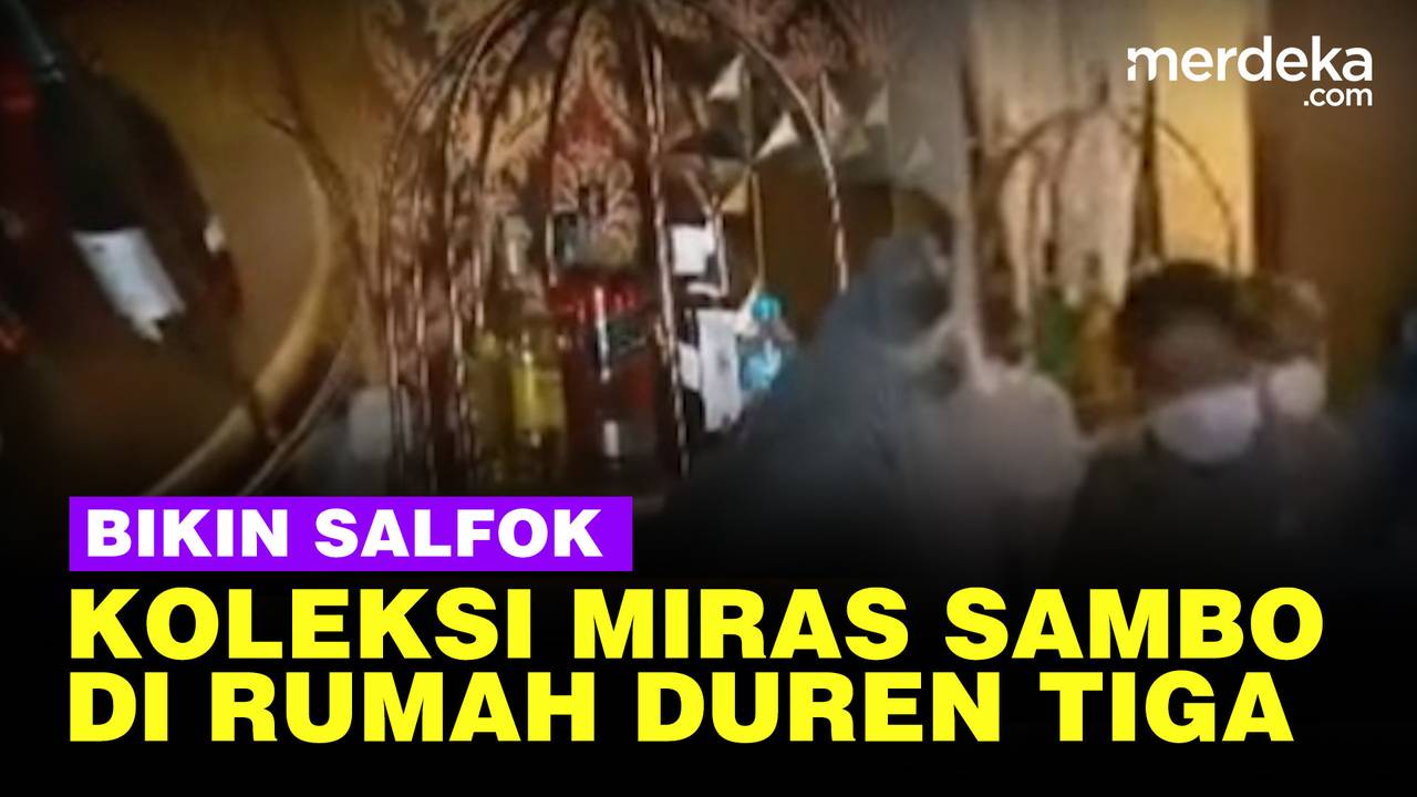 Terkuak! Temuan Koleksi Miras Mahal Milik Ferdy Sambo di Rumah Duren ...