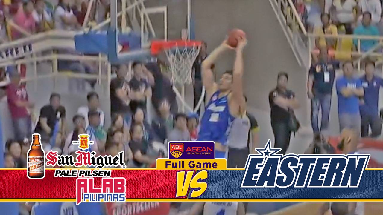 Full Game San Miguel Alab Pilipinas VS Hong Kong Eastern ABL 2018-2019