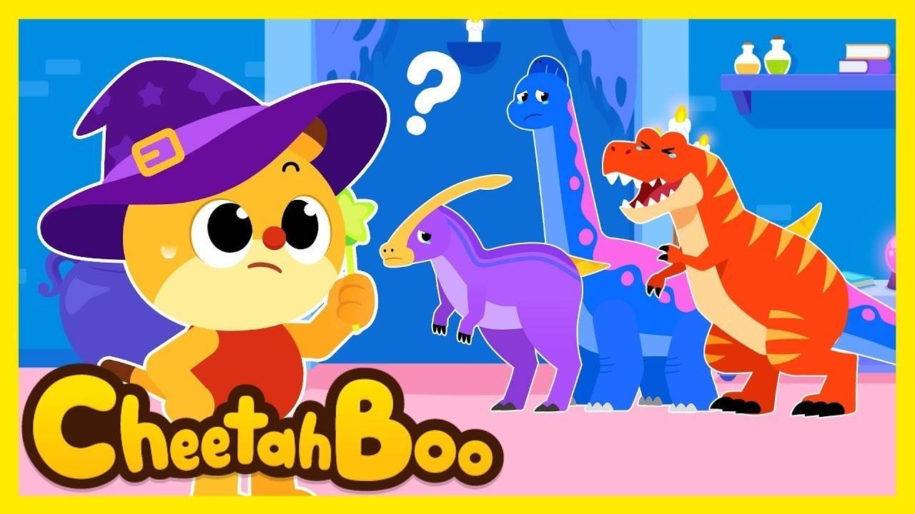 Cheetahboo - Cheetahboo Dinosaurs Play - Dinosaurs' tails are weird ...