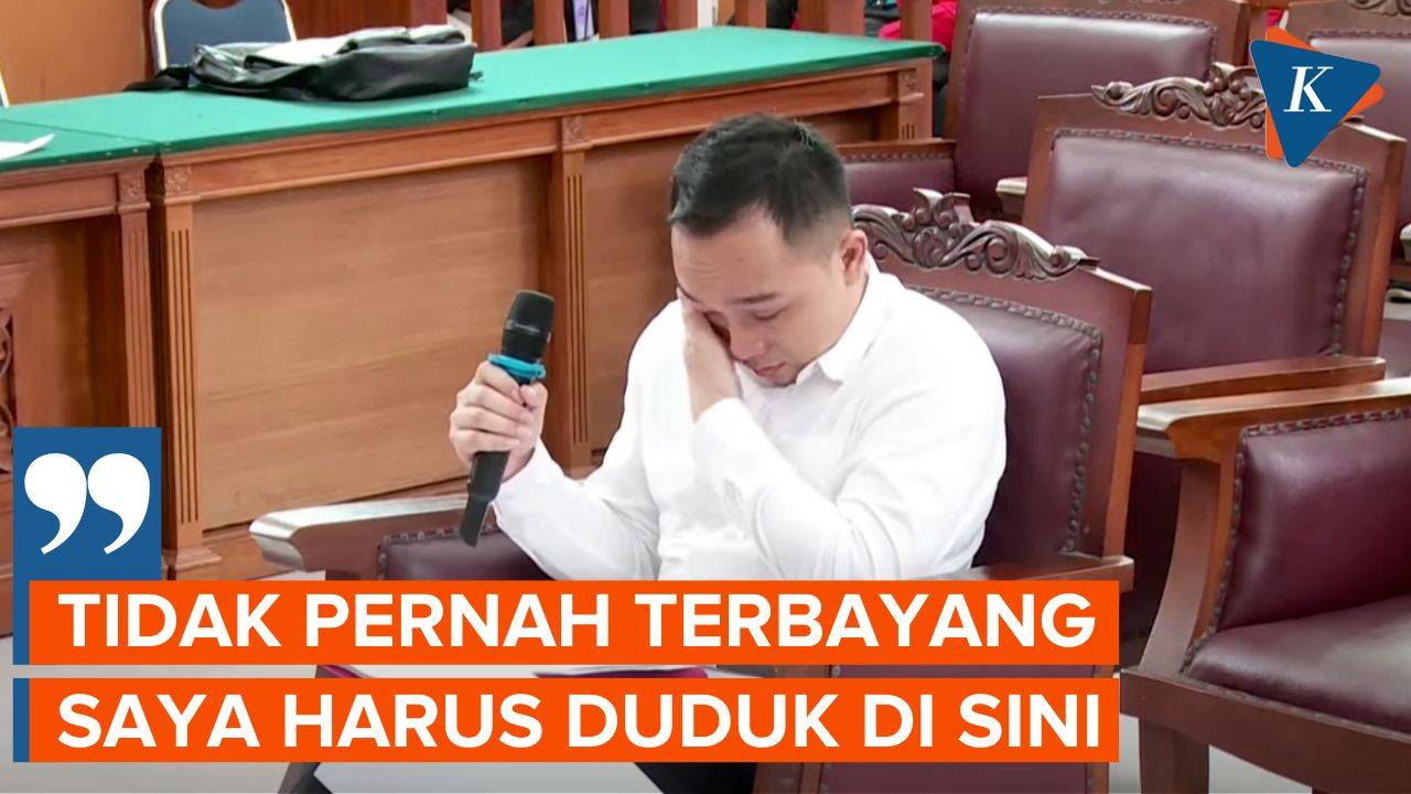 Sambil Menangis, Ricky Bacakan Nota Pembelaannya - Kompascom | Vidio