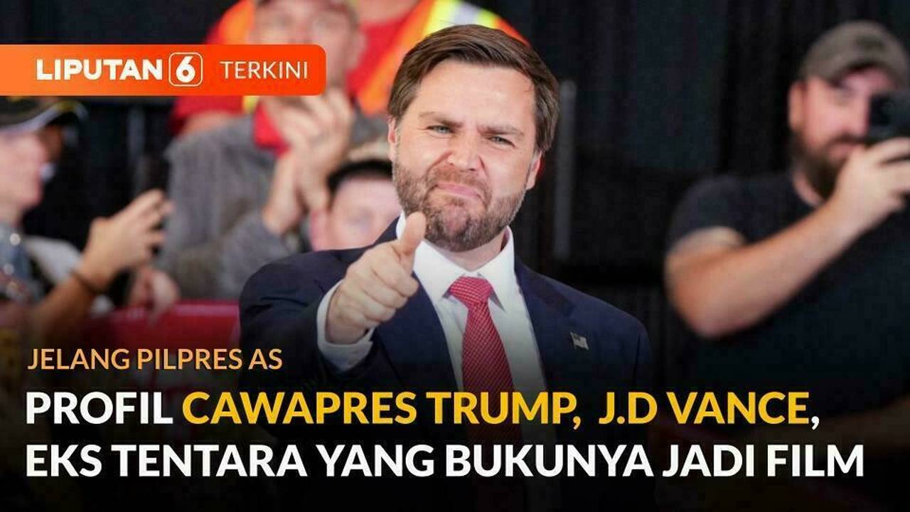 Profil Cawapres Trump JD Vance, Eks Tentara AS yang Bukunya Jadi Film ...