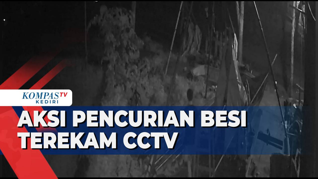 Terekam CCTV! Aksi Sepasang Kekasih Curi Besi Tua - Kompas TV
