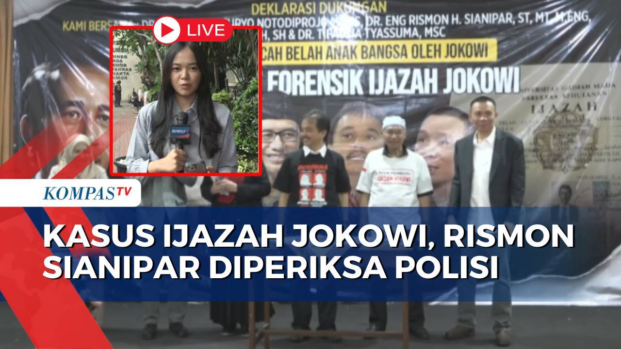 Diperiksa Polisi Sebagai Saksi, Rismon Sianipar Jawab 30 Pertanyaan terkait ijazah jokowi ...