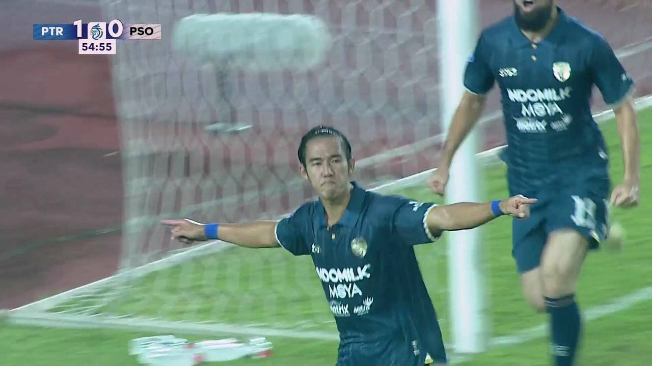 GOL! Ryuji Utomo Mampu Menyontek Bola dan Menambah Keunggulan Persita 2-0 | BRI Liga 1 2024/25 ...