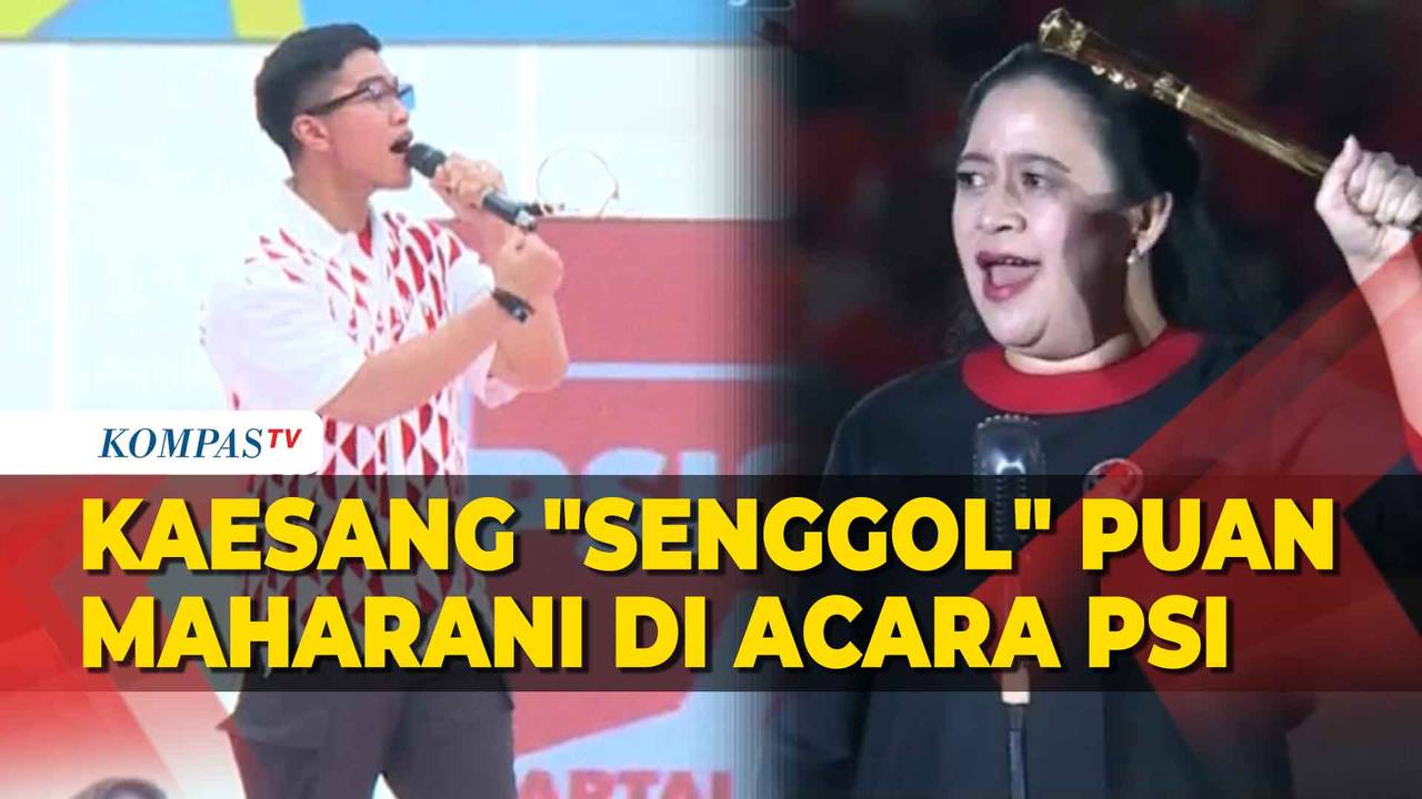 Saat Kaesang Tirukan Puan Maharani di HUT PSI - Kompas TV | Vidio