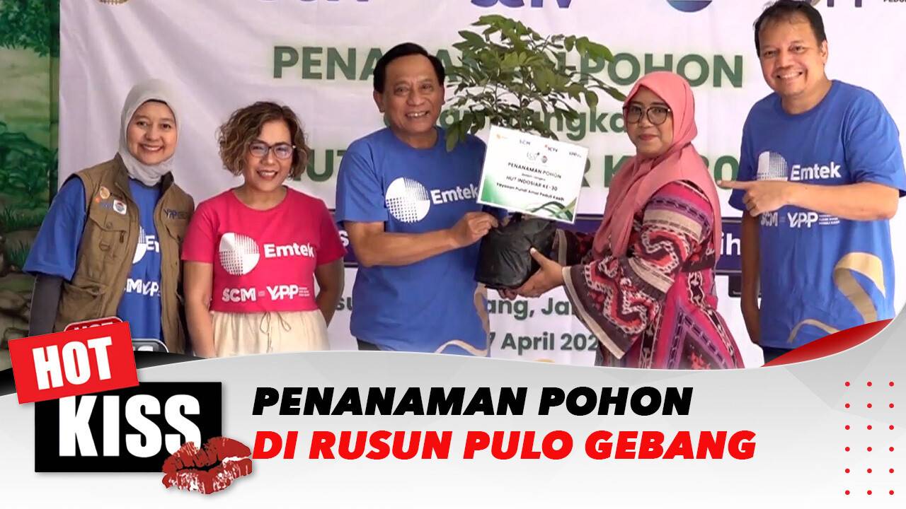 Penanaman Pohon Di Rusun Pulo Gebang Dalam Rangka HUT Indosiar ke-30 ...