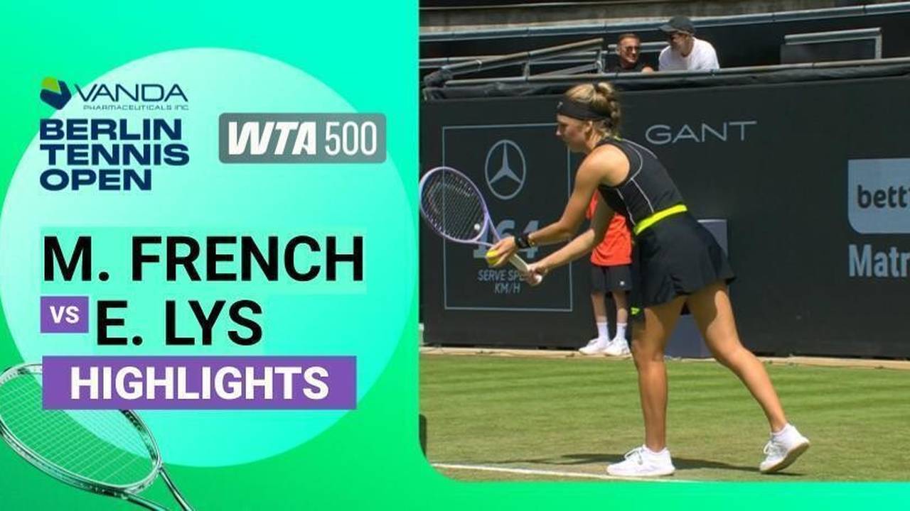 Magdalena Frech vs Eva Lys - Highlight | WTA 500: VANDA Pharmaceuticals ...