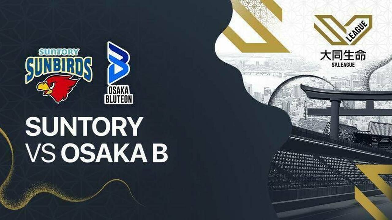 Suntory Sunbirds Osaka vs Osaka Bluteon - Full Match | Men's SV League 2025 | Vidio