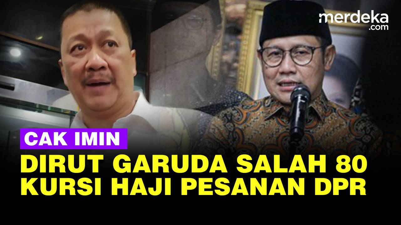 Cak Imin Sebut Dirut Garuda Salah Ngomong soal Pesanan 80 Kursi untuk ...