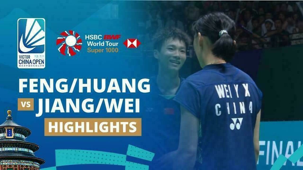 Feng Yan Zhe/Huang Dong Ping (CHN) vs Jiang Zhen Bang/Wei Ya Xin (CHN) – Mixed Doubles Final ...
