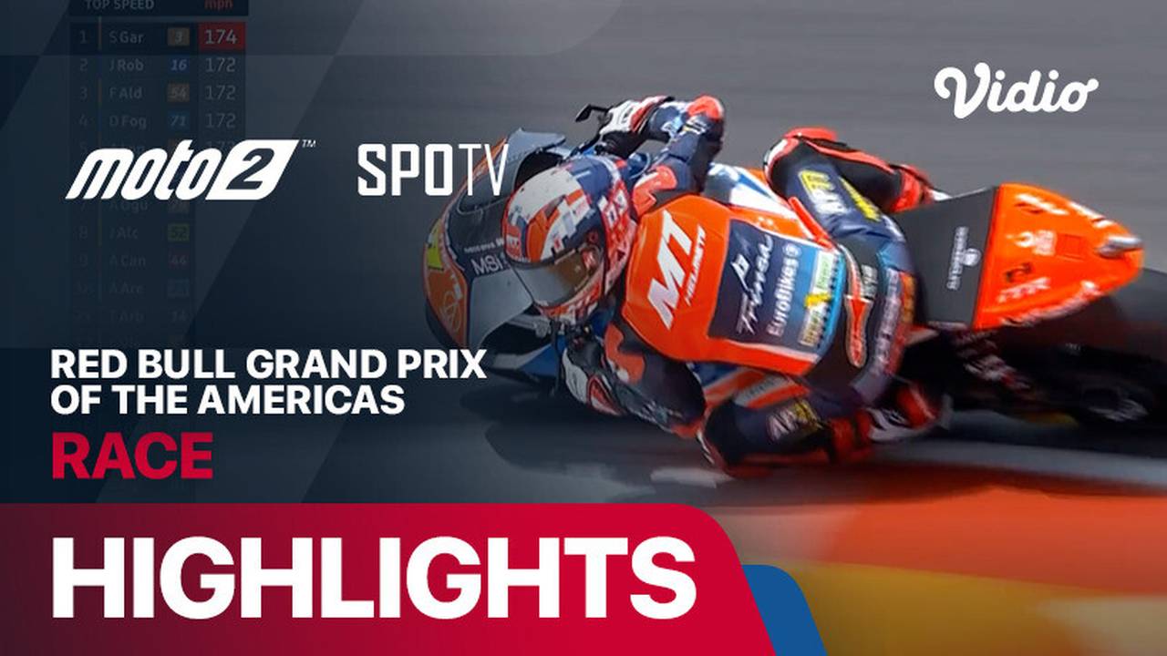 MotoGP 2024 Round 3 - Red Bull Grand Prix of The Americas Moto2: Race ...