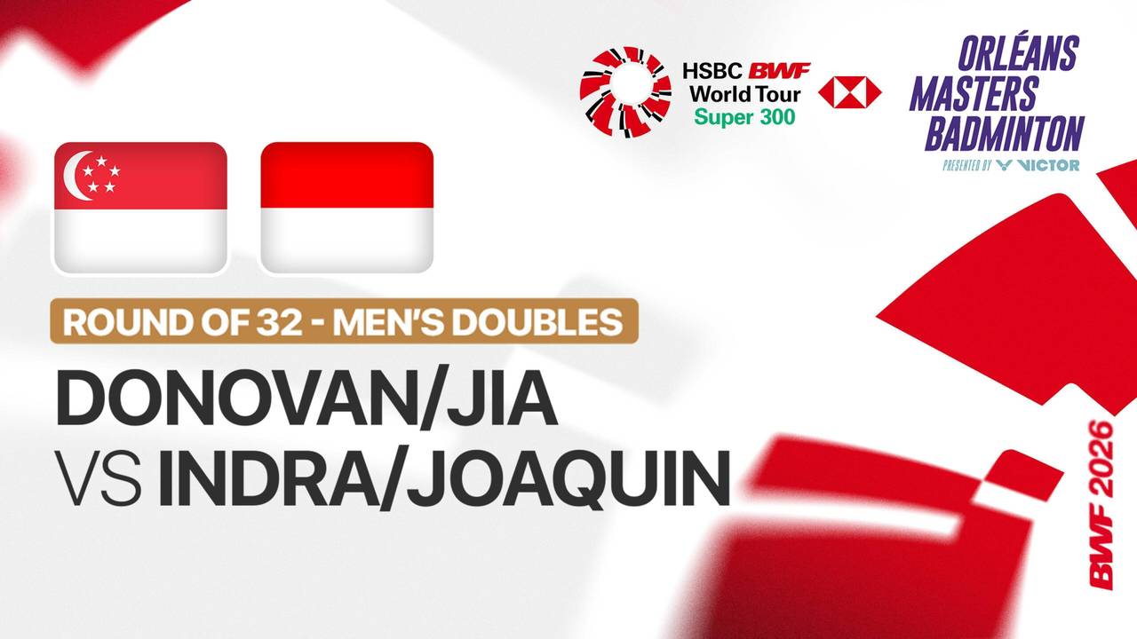 Donovan Willard Wee/Jia Hao Howin Wong (SGP) vs Raymond Indra/Nikolaus ...