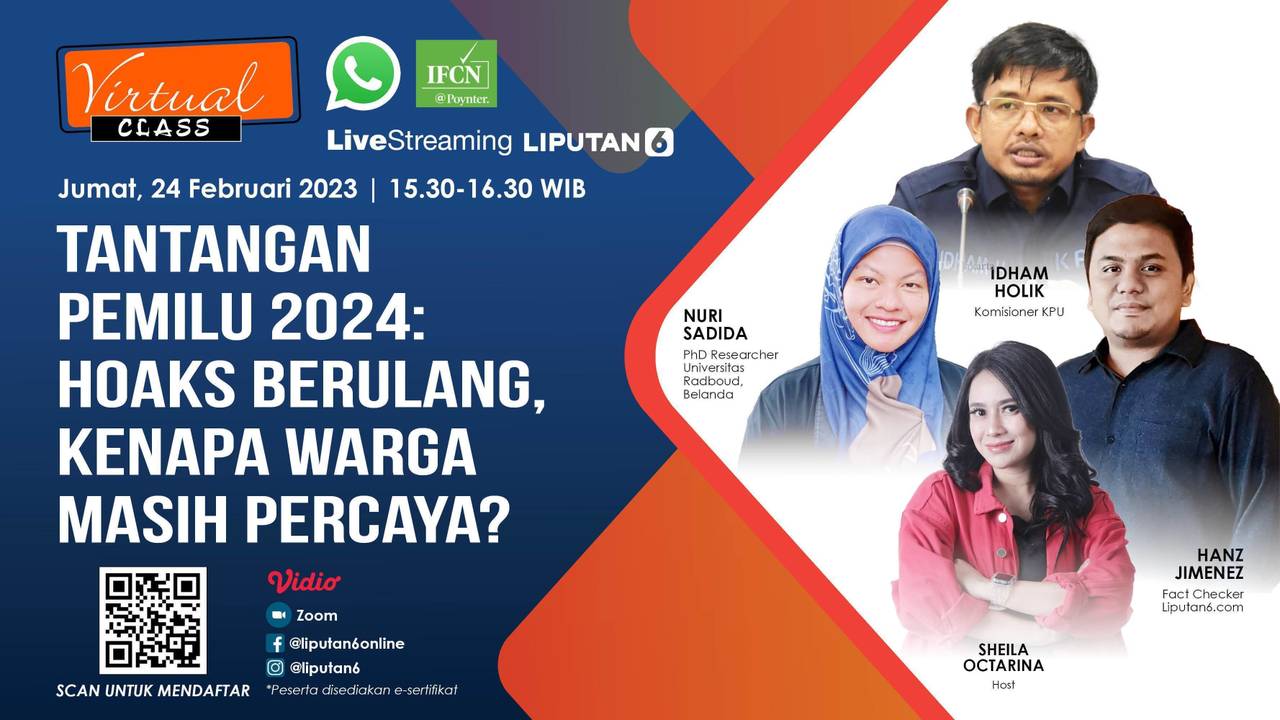 Tantangan Pemilu 2024: Warga Masih Percaya Hoaks Berulang, Kok Bisa? - LiputanEnam | Vidio