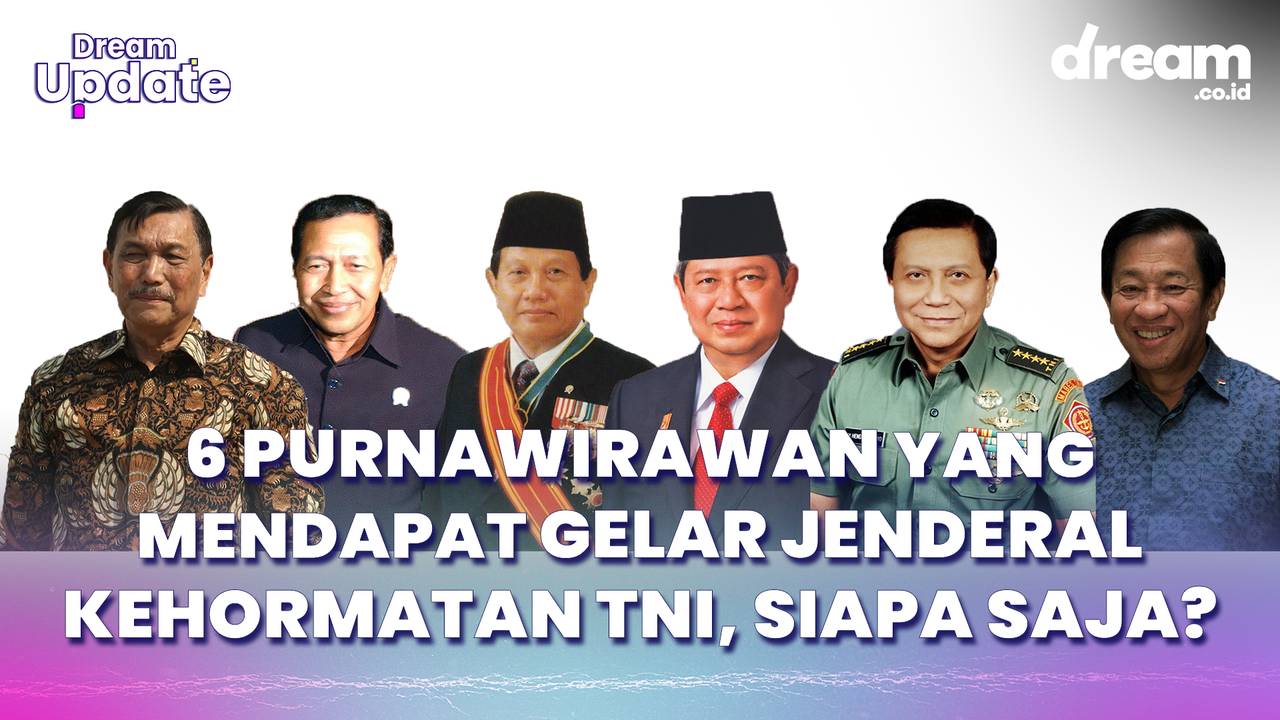 6 Purnawirawan yang Mendapat Gelar Jenderal Kehormatan TNI, Siapa Saja ...