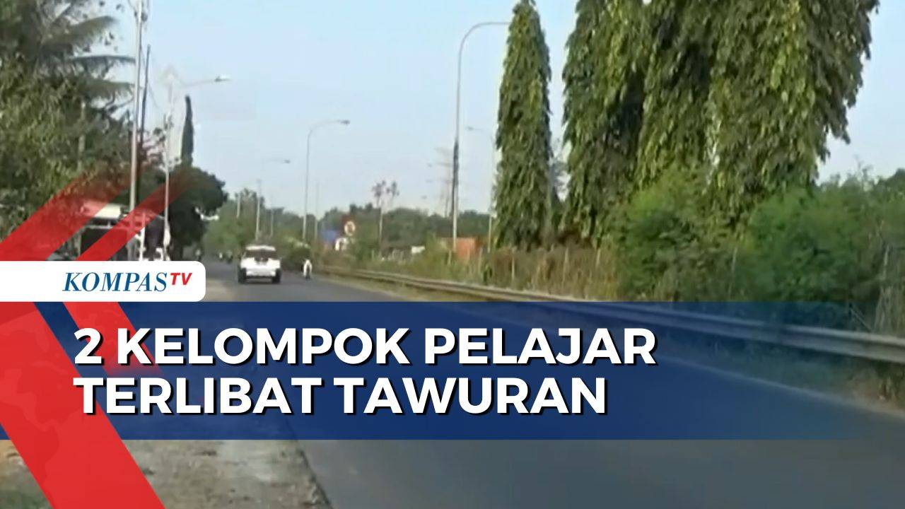 Meresahkan! 2 Kelompok Pelajar Terlibat Tawuran di Samping Jalan Tol Jatiwarna Bekasi - Kompas TV