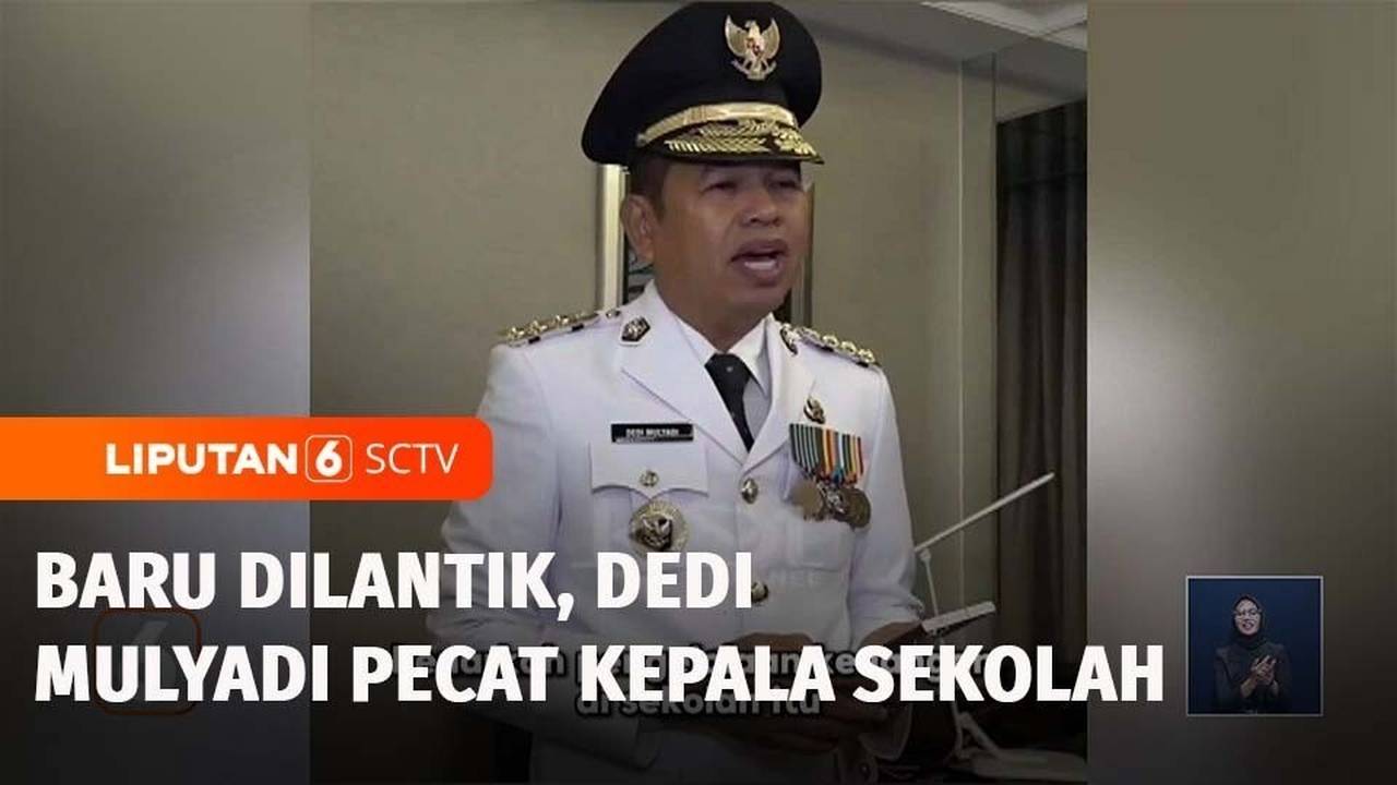 Usai Dilantik Jadi Gubernur, Dedi Mulyadi Pecat Kepala SMAN 6 Depok Buntut Study Tour | Liputan ...