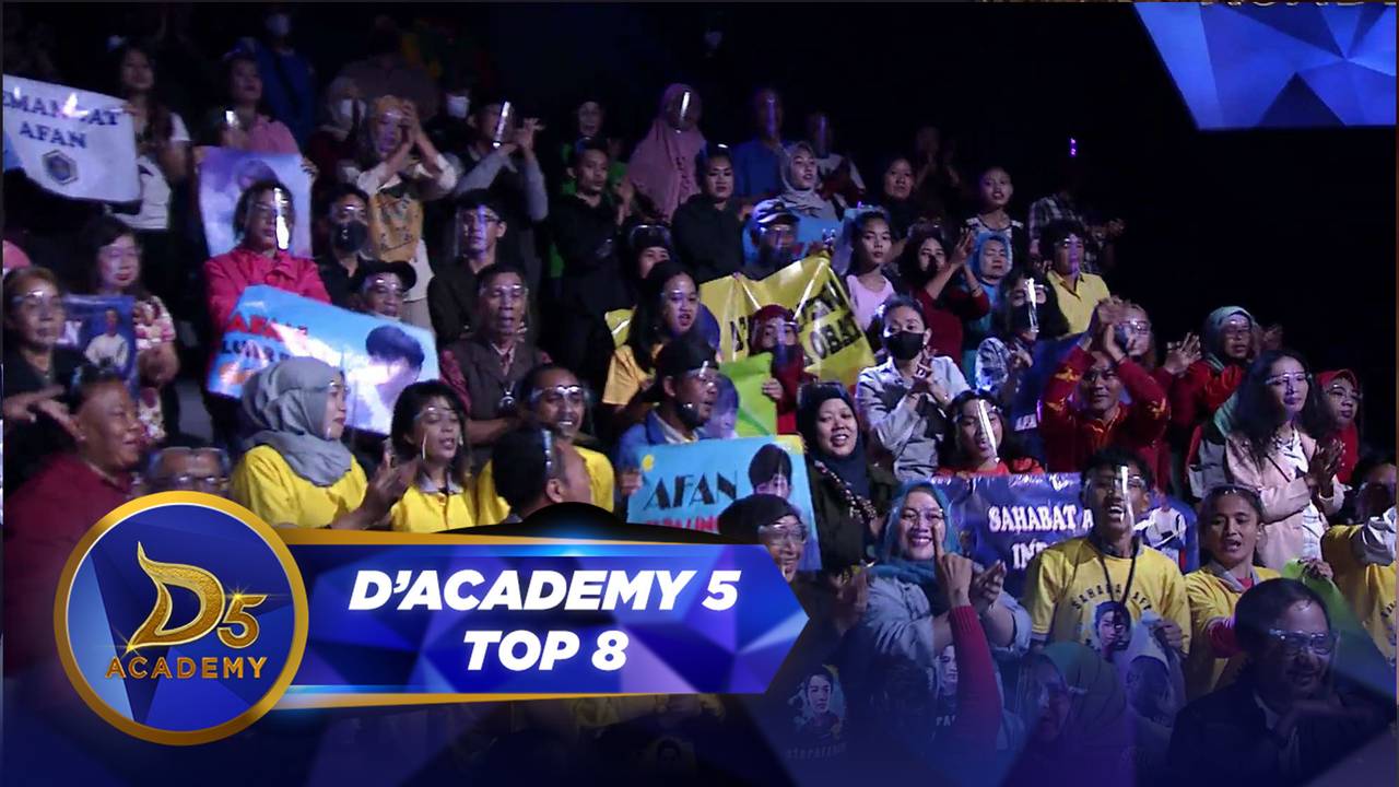 Haa.. Hee.. Hoo!! Sahabat Afan Semangat Siap Dukung Afan (Jakarta)!! | D'Academy 5 | Vidio