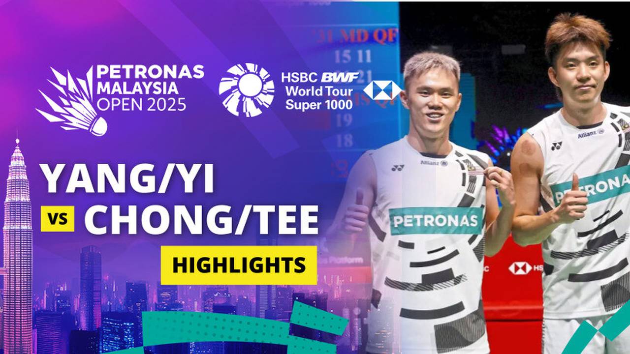 Chen Bo Yang/Liu Yi (CHN) vs Man Wei Chong/Kai Wun Tee (MAS) - Highlights | Petronas Malaysia ...