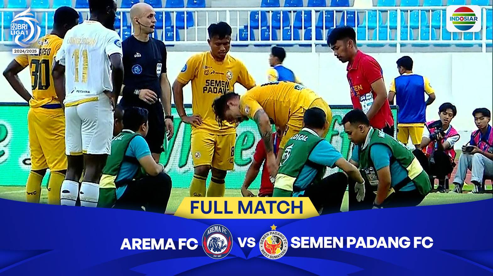 Arema FC vs Semen Padang FC - Full Match | BRI Liga 1 2024/25 | Vidio