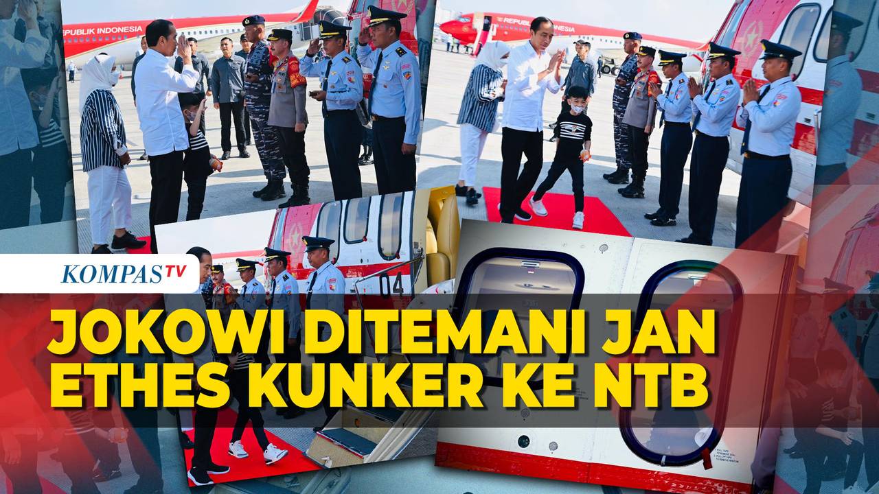 Jokowi Ditemani Jan Ethes Kunker ke NTB Tinjau Proyek Smelter di NTB ...
