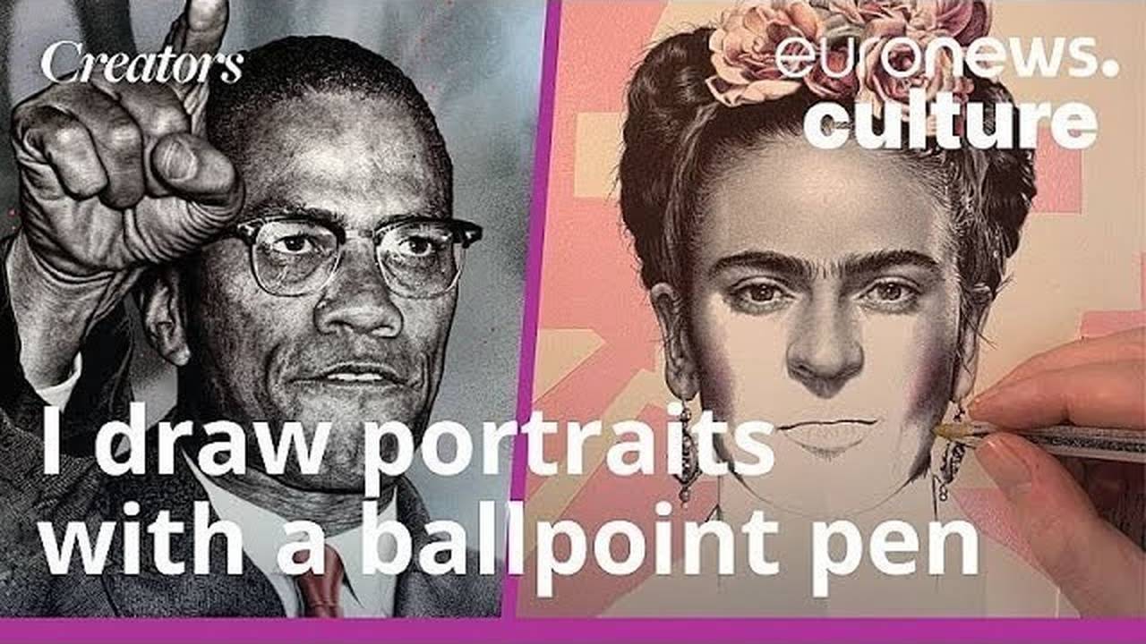 One man and his ballpoint pen: Meet the artist behind these stunning ...