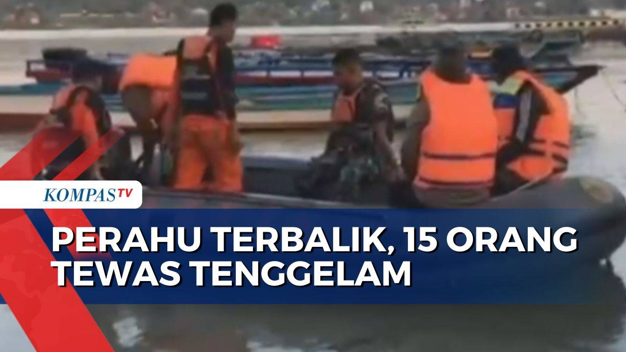 Perahu Pincara di Buton Tengah Terbalik, 15 Orang Tewas Tenggelam ...