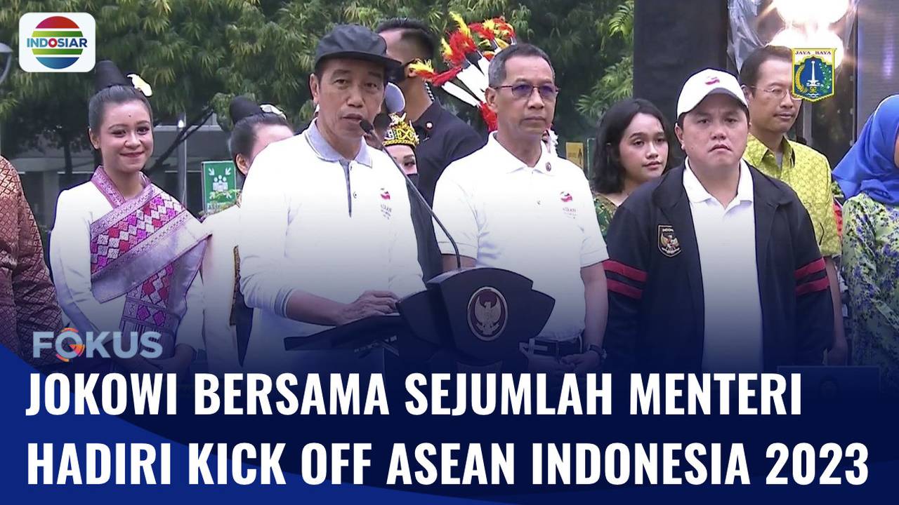 Presiden Jokowi Didampingi Sejumlah Menteri Hadiri Kick Off ASEAN ...