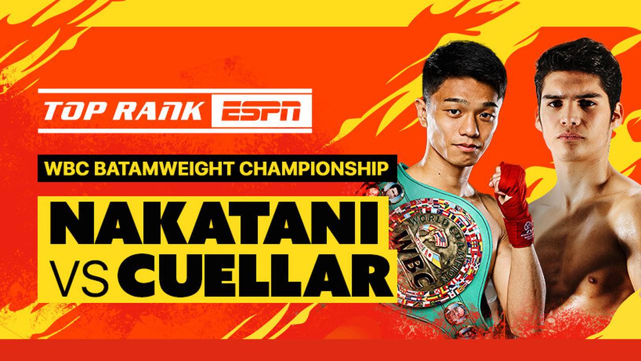 Junto Nakatani vs David Cuellar - WBC Bantamweight Championship - Full Match | TopRank Boxing ...