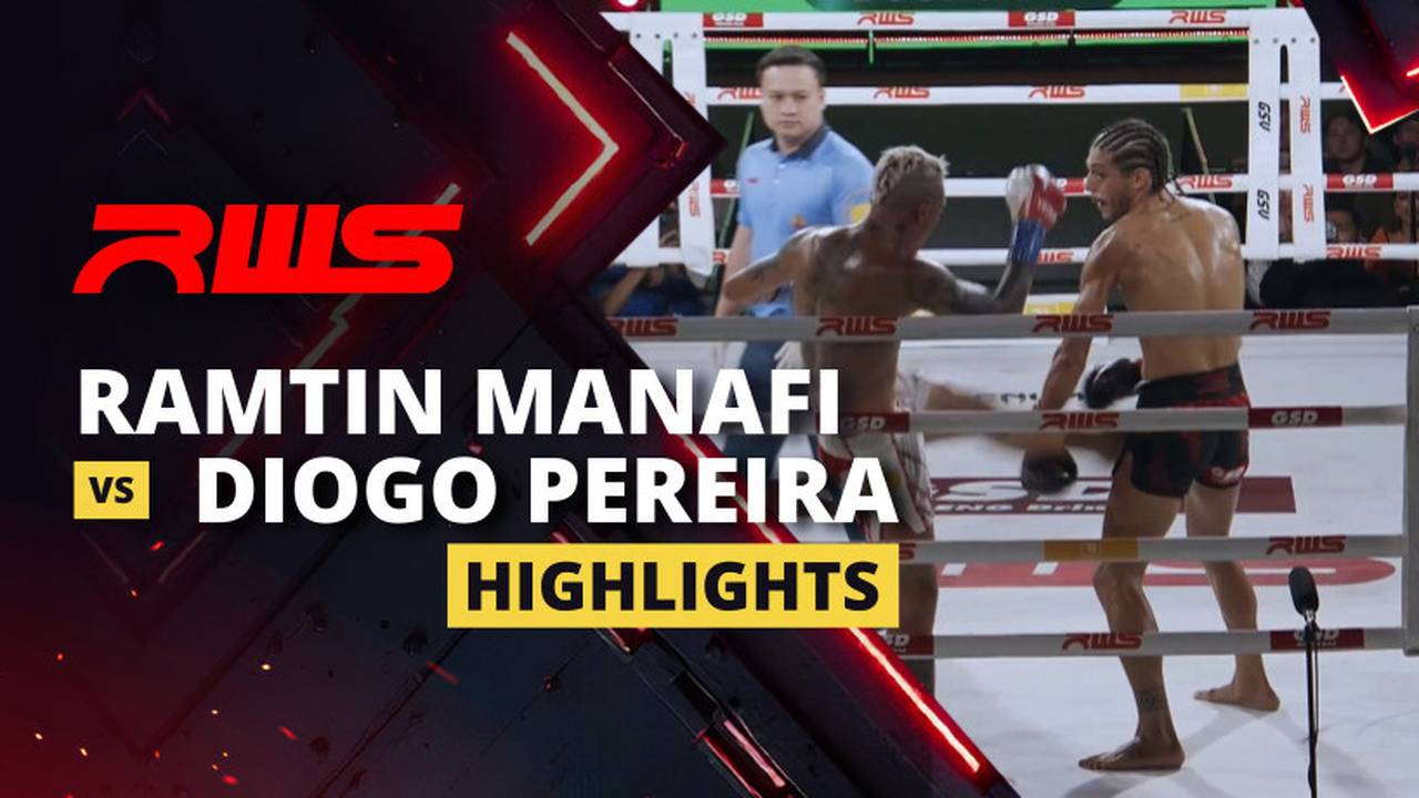 Ramtin Manafi vs Diogo Pereira - Highlight | RWS Muay Thai 2025